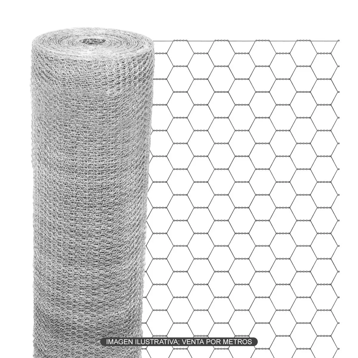 MALLA HEXAGONAL 5/8"ALTO=150CM ROLLO 30M - Almacenes India